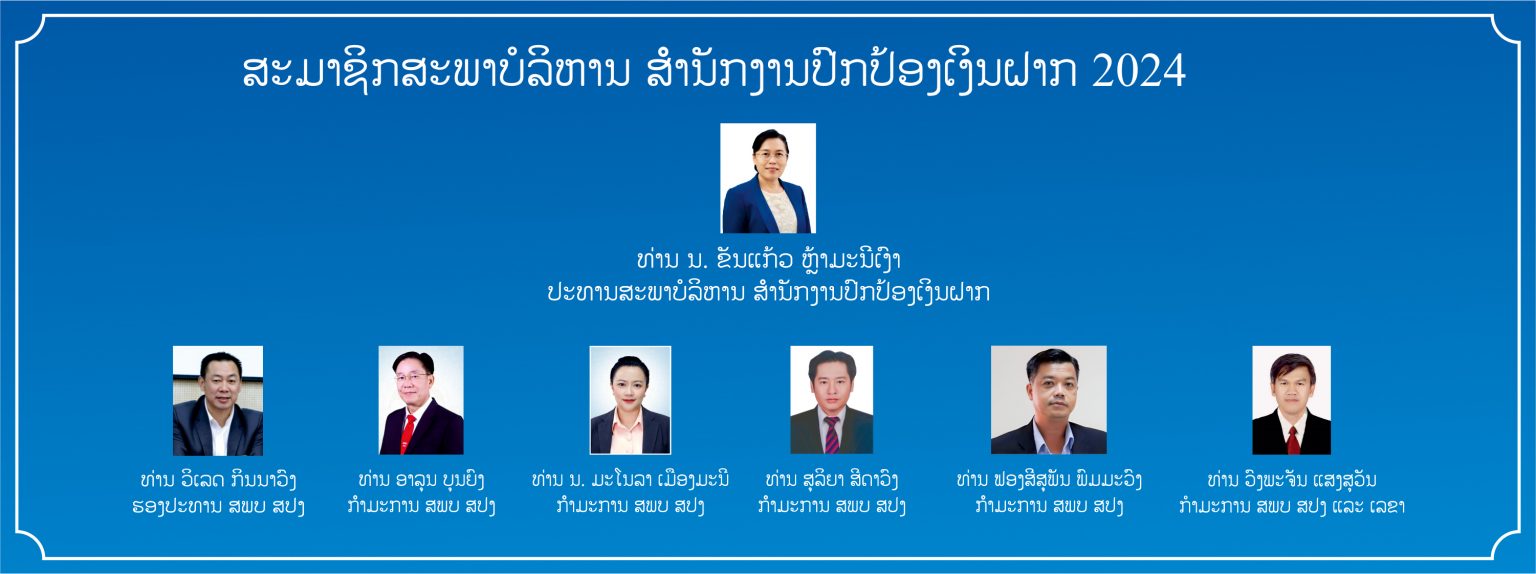 ໂຄງຮ່າງການຈັດຕັ້ງ ສະພາບໍລິຫານ - Deposit Protection Office